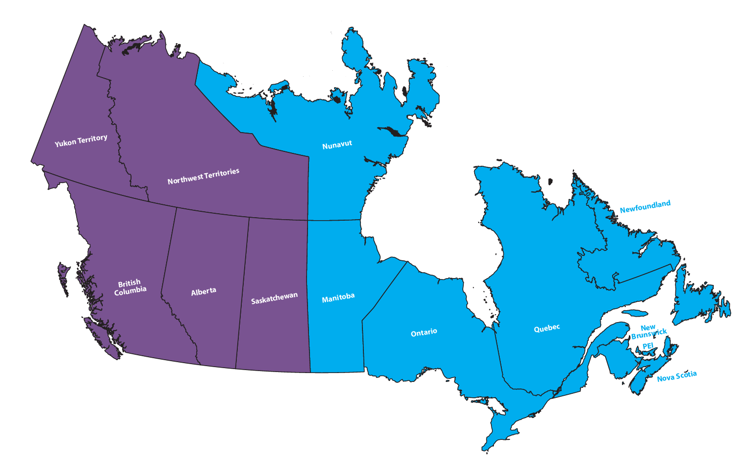 Canada Sales Coverage – ACDI